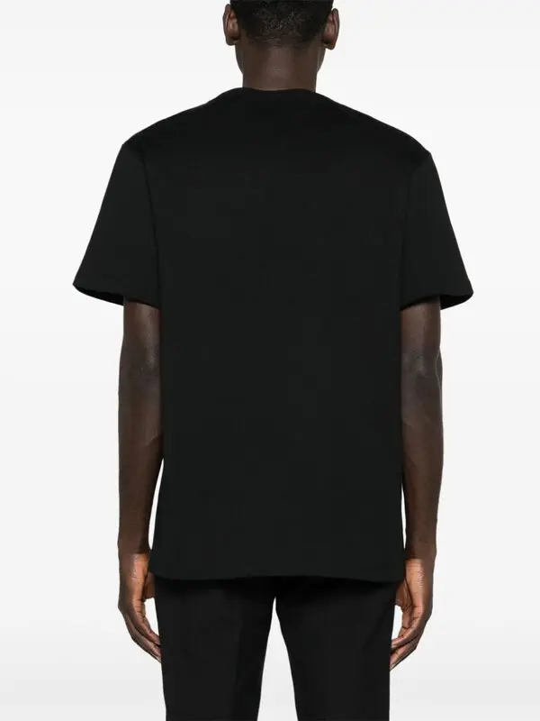 Alexander McQueen Logo-embroidered Cotton T-shirt