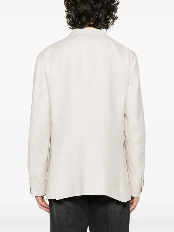 Boglioli K Interlock-twill Suit Jacket - Neutrals