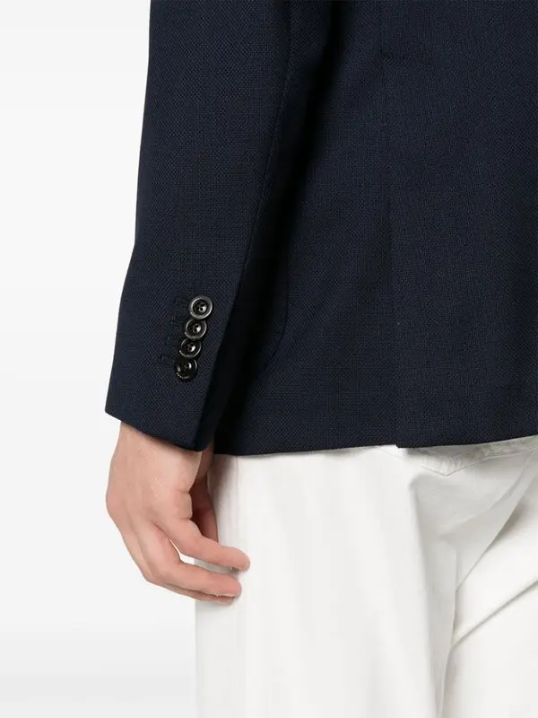 Boglioli K Wool Suit Jacket - Blue