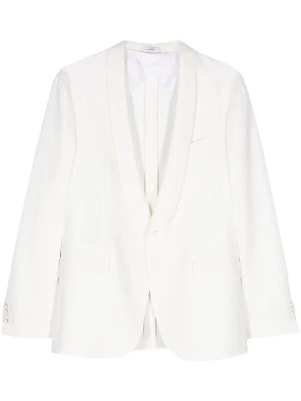 Boglioli Single-breasted Virgin Wool Blazer