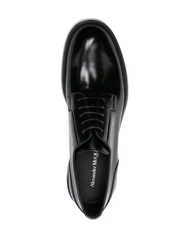 Alexander McQueen Float Leather Derby Shoes