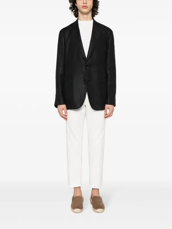 Boglioli Interlock-twill Suit Jacket - Blue