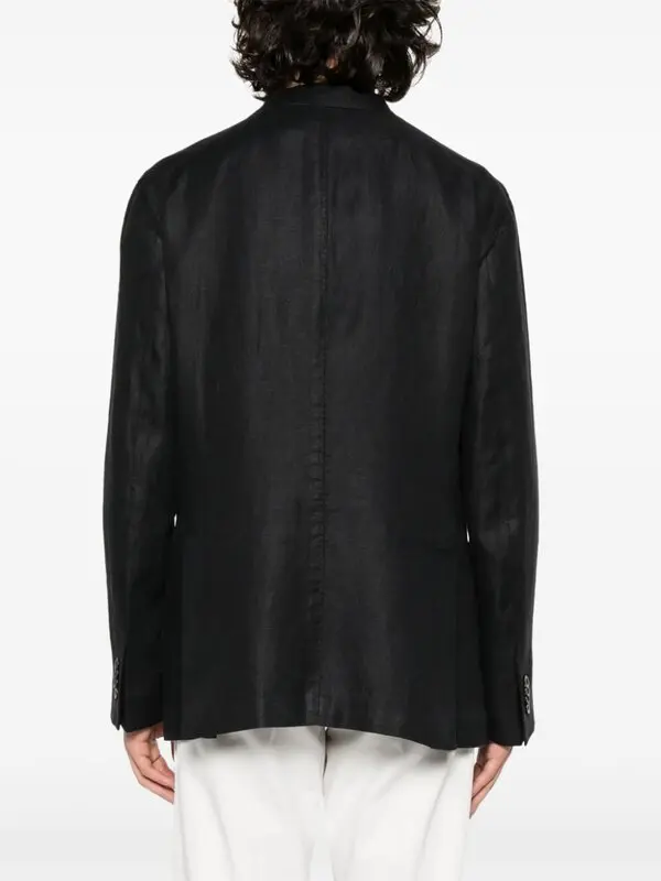Boglioli Interlock-twill Suit Jacket - Blue
