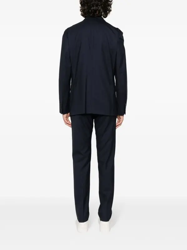 Boglioli Twill Virgin-wool Suit - Blue