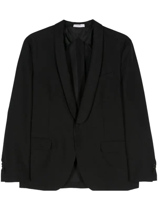 Boglioli Single-breasted Virgin Wool Blazer
