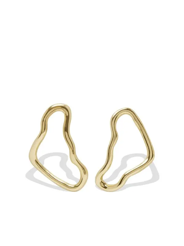 Rachel Gilbert Jupiter Sculpted Earrings - Gold