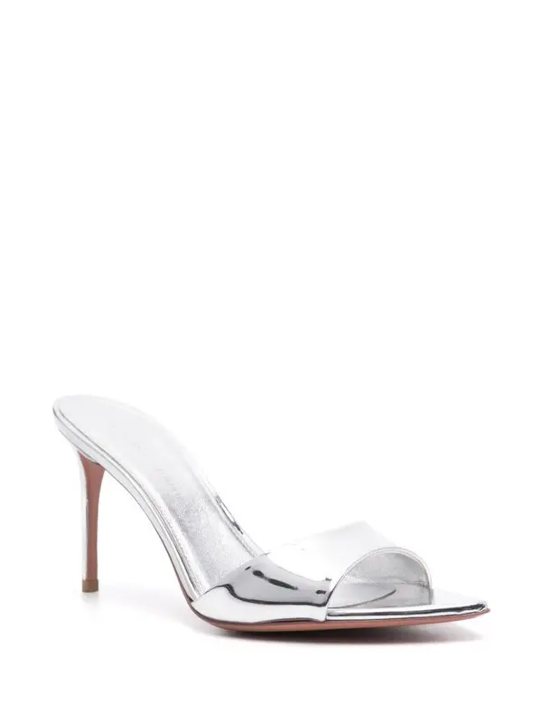 GIULIANO GALIANO 80mm Alixia Sandals - Silver