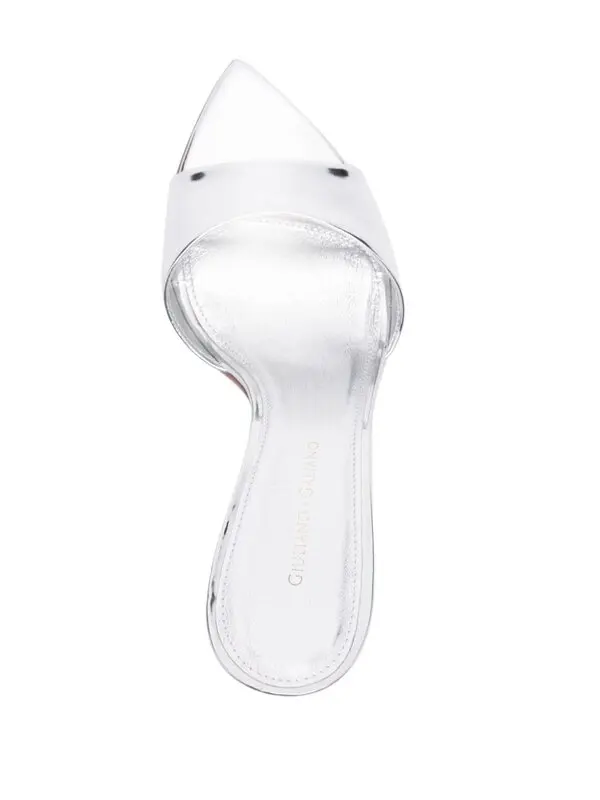 GIULIANO GALIANO 80mm Alixia Sandals - Silver
