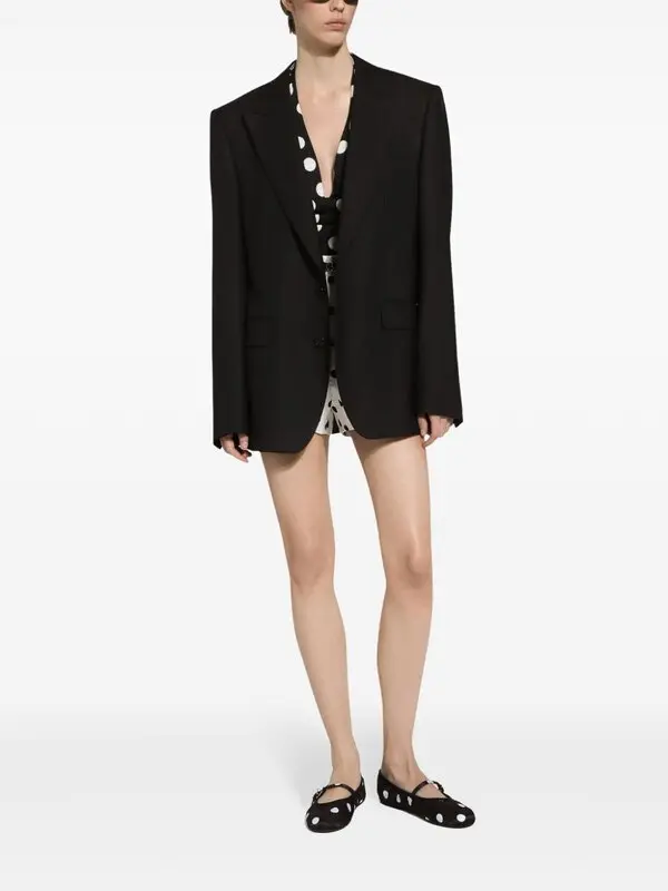 Dolce & Gabbana Polka-dot Cropped Top