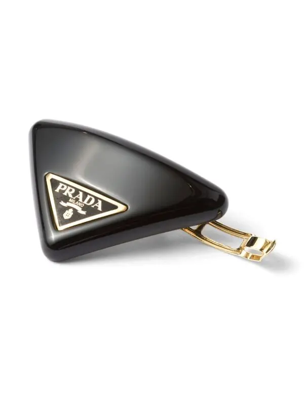 Prada Plexiglas Triangle Hair Clip