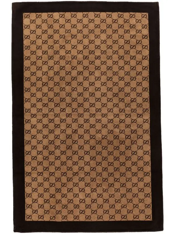 Gucci Gg Supreme Cotton Beach Towel