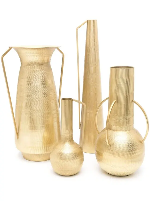 POLSPOTTEN X Browns Roman Metal Vases - Gold