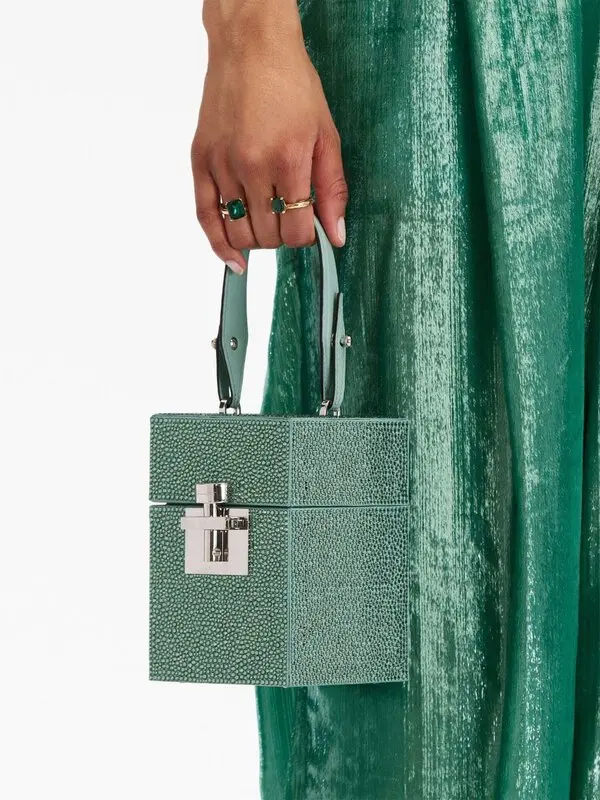 Oscar De La Renta Alibi Crystal Bucket Bag