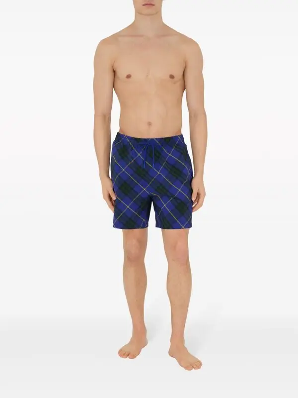 Burberry Check-print Swim Shorts