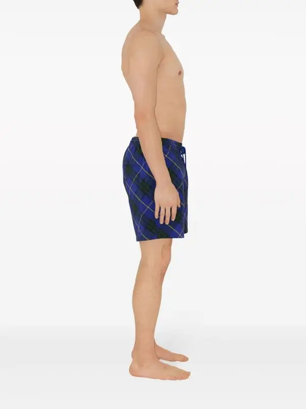 Burberry Check-print Swim Shorts