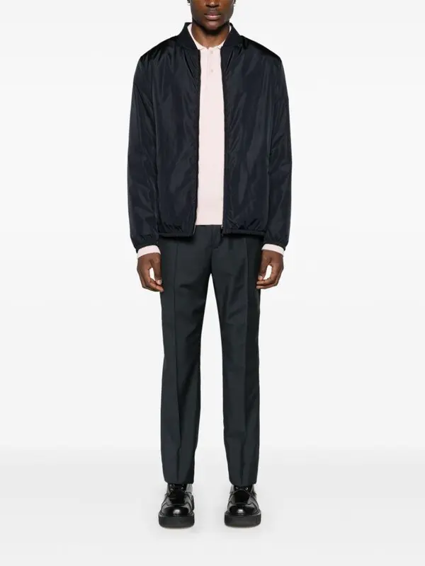 Valentino Garavani Zip-up Padded Bomber Jacket