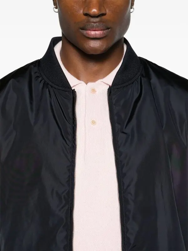 Valentino Garavani Zip-up Padded Bomber Jacket