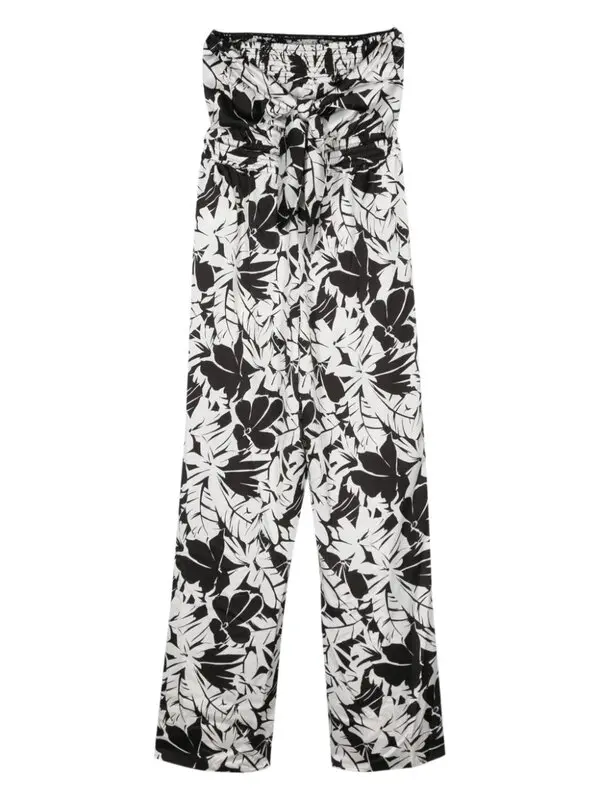 Michael Kors Palm Tree-print Jumpsuit