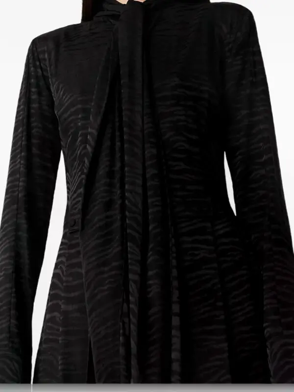 Stella McCartney Tiger-print Organic Silk Minidress