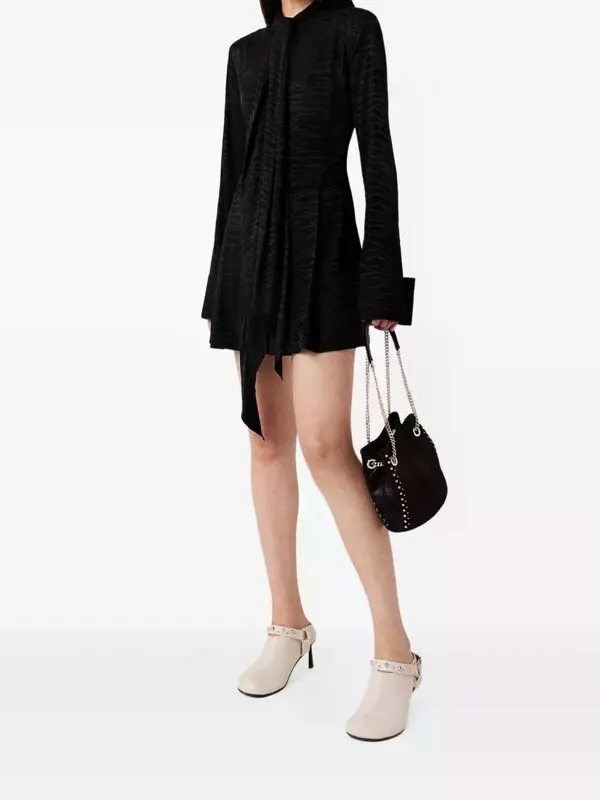 Stella McCartney Tiger-print Organic Silk Minidress