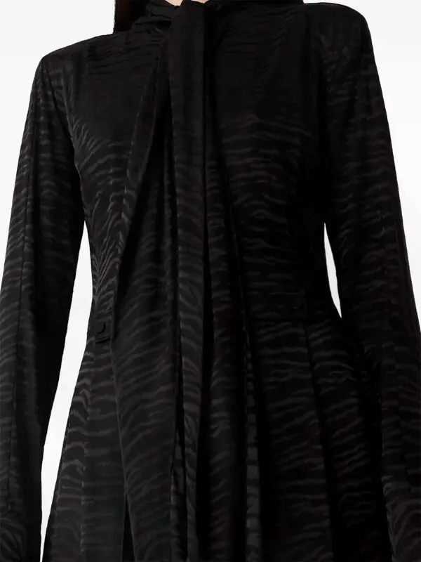 Stella McCartney Tiger-print Organic Silk Minidress