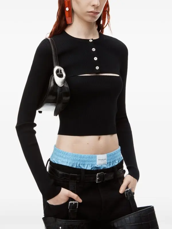 Alexander Wang Ribbed Knit Two-piece Set