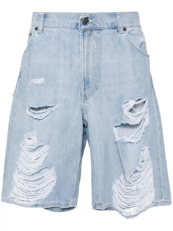 DONDUP Mid-rise Denim Shorts