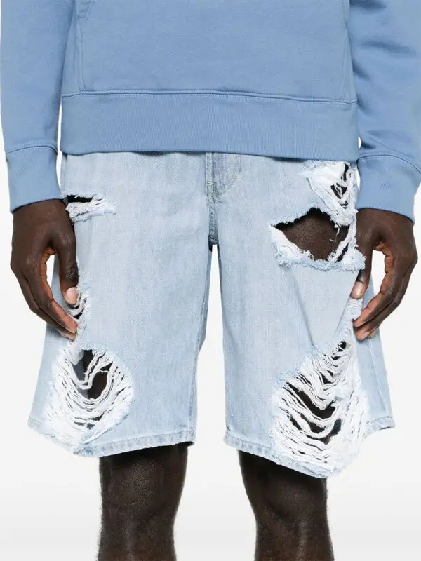 DONDUP Mid-rise Denim Shorts