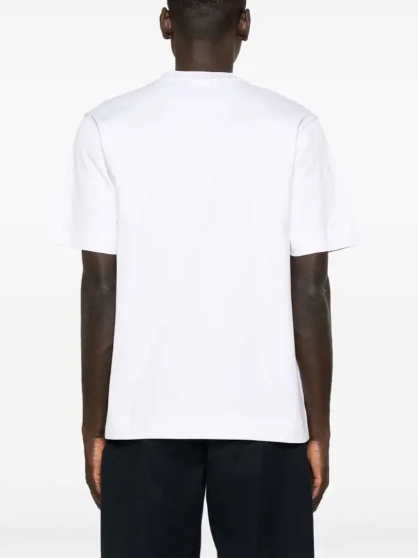 Fendi Logo-print Cotton T-shirt - White