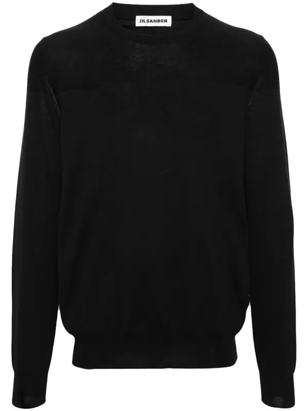 JIL SANDER Crew-neck Cotton Jumper