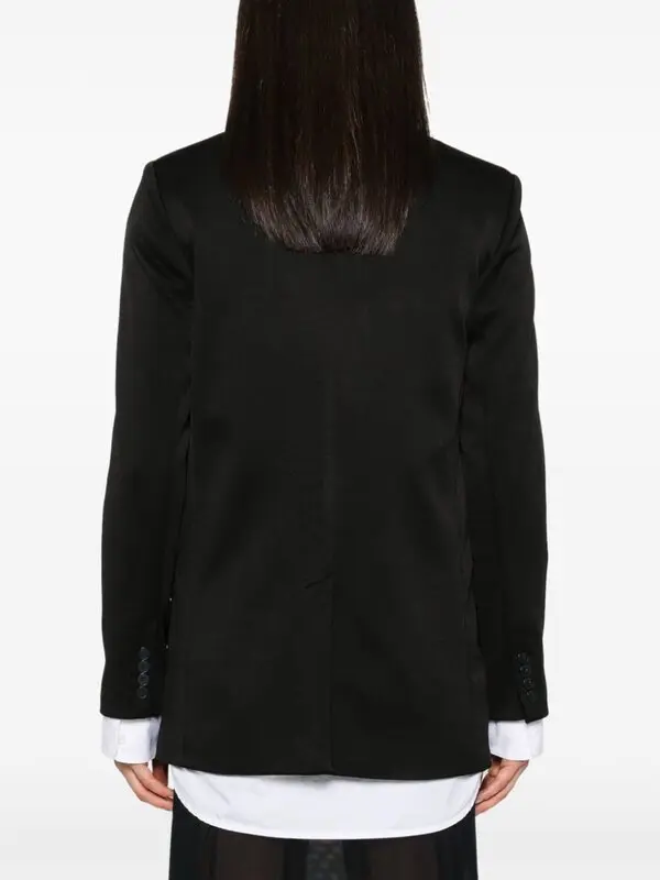 JOSEPH Ottoman Knitted Double-breasted Blazer