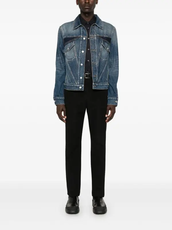 Alexander McQueen Panelled Denim Jacket