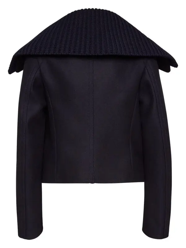 Dsquared2 Double-breasted Cropped Pea Coat