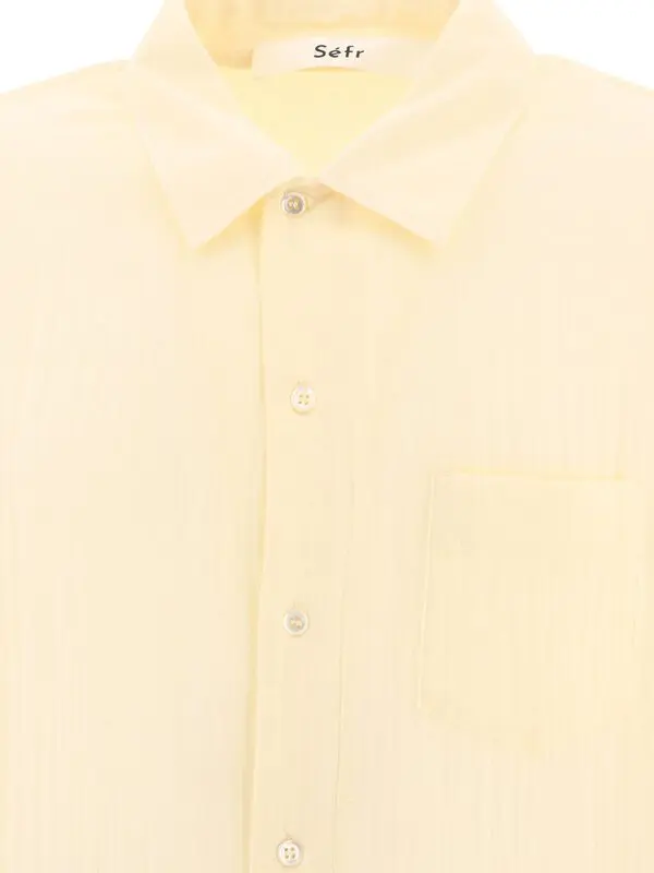 SéFr Leo' Shirt In White - 54% Off | Editorialist