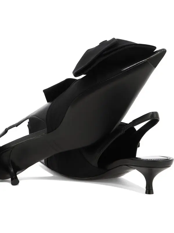 Balenciaga Knife Chemise 40mm Slingback In Black - 66% Off  display picture 1