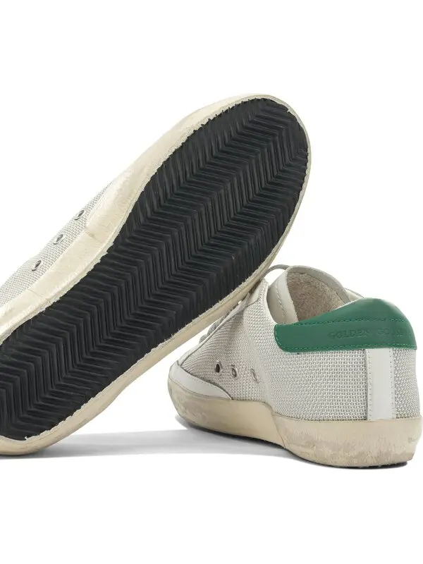 GOLDEN GOOSE Super-star Sneakers - Silver
