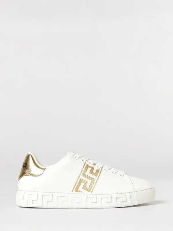 Versace Low Top Sneakers - White