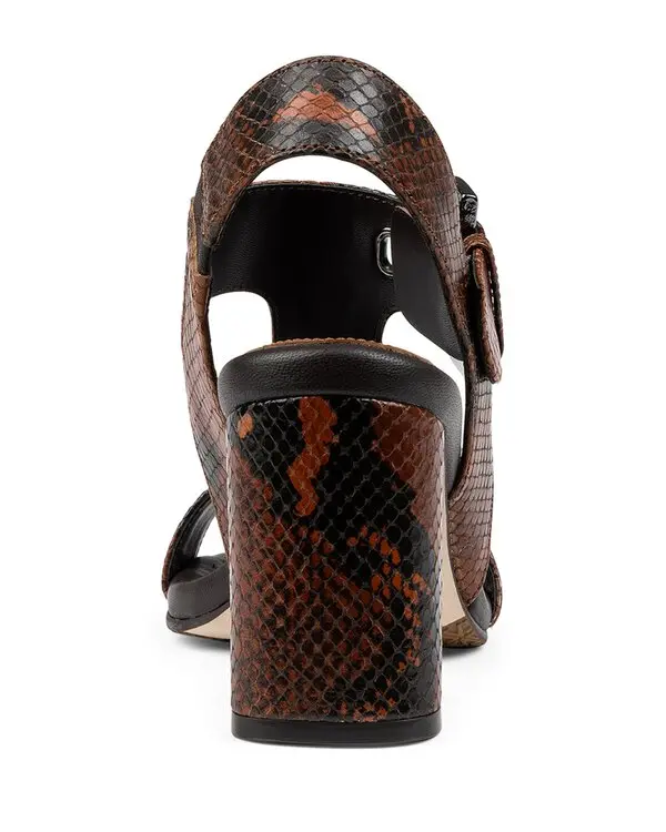 DONALD PLINER Buckled Slingback Sandals