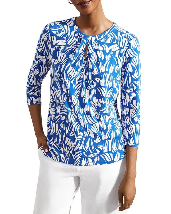 HOBBS LONDON Julia Printed Top