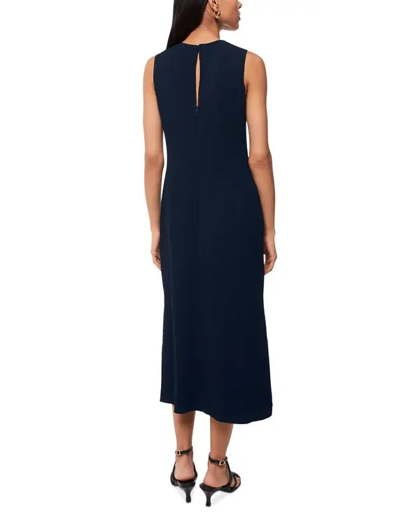 Whistles Erin Texture Midi Dress
