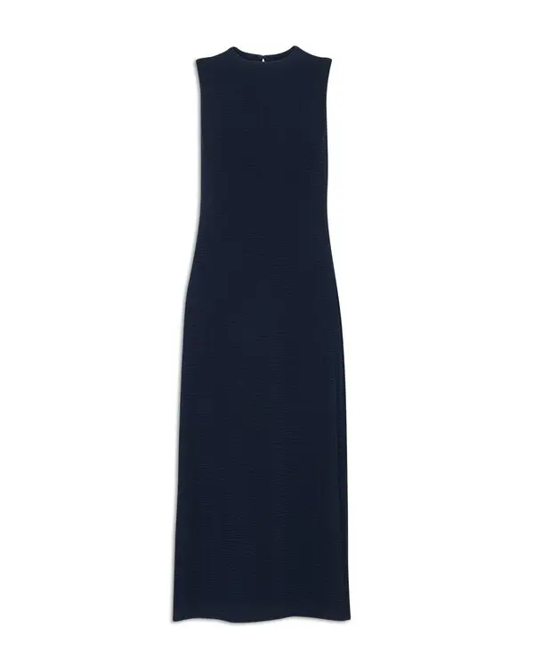 Whistles Erin Texture Midi Dress