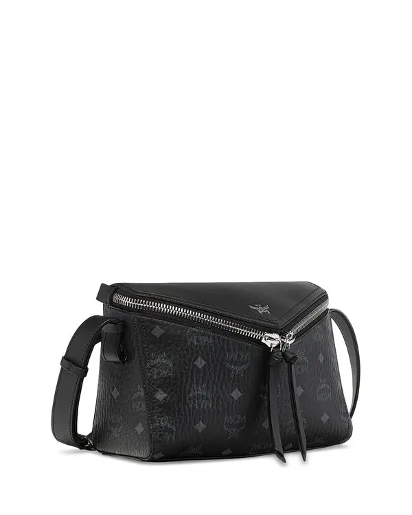 Mcm Diamond Visetos Small Shoulder Bag