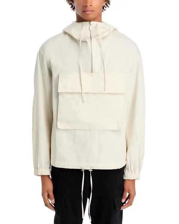 Helmut Lang Gusset Half Zip Hooded Jacket