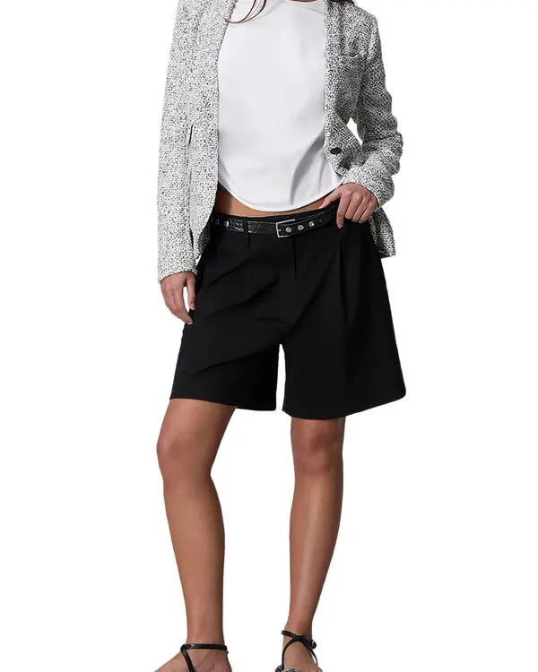 Rag & Bone Irina Mid-rise Ponte Tailored Shorts