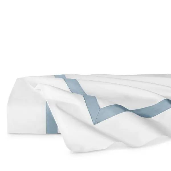 SFERRA Estate Flat Sheet, King - White/sea