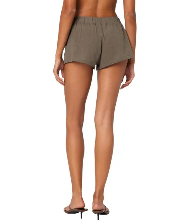 EDIKTED Harleigh Linen Look Shorts