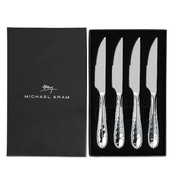 Michael Aram Molten Steak Knives, Set Of 4