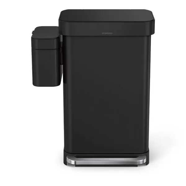 SIMPLEHUMAN 4 Liter Compost Caddy - Black