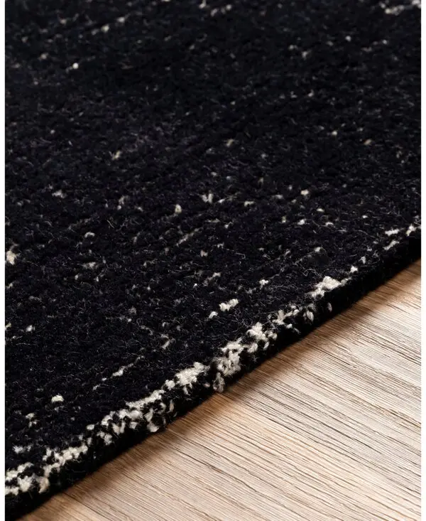 SURYA Messina 7567 Area Rug, 5' X 7'6 - Black