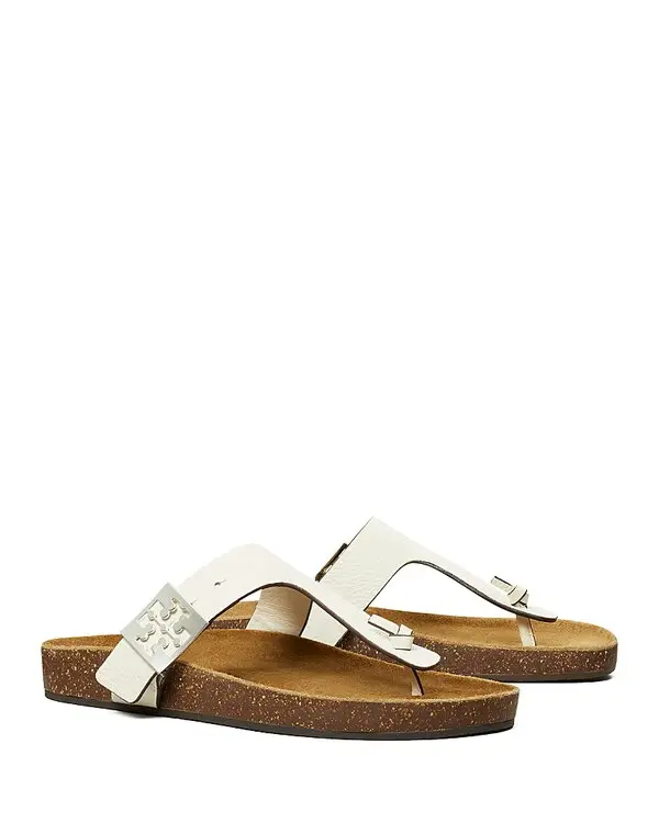 Tory Burch Mellow Thong Sandals - Blanc/lilac